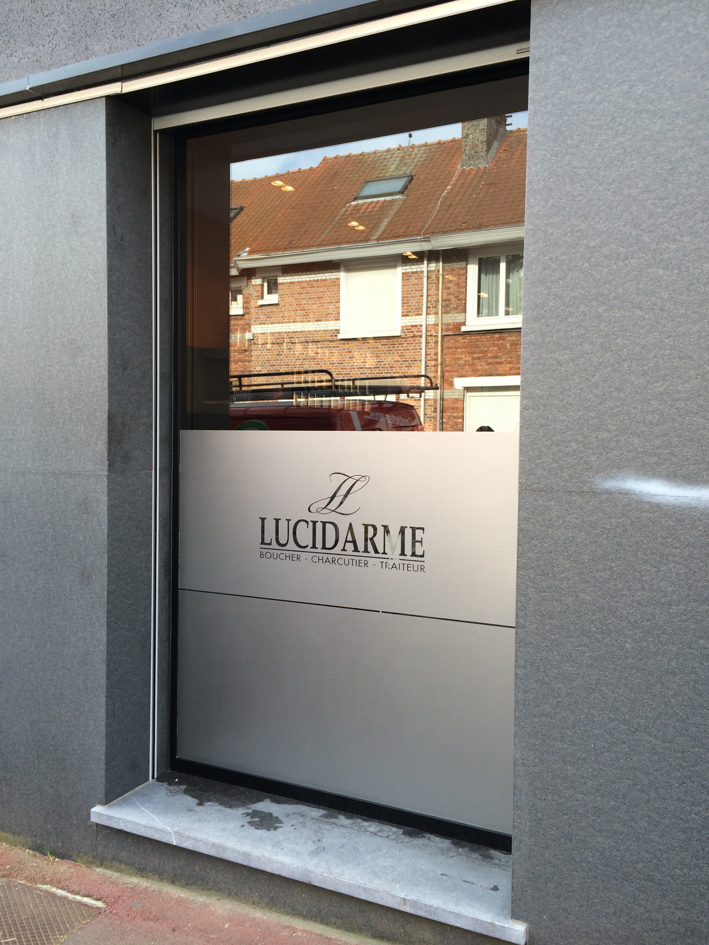 Script Colors, flocage vitrine lille tourcoing imprimeur